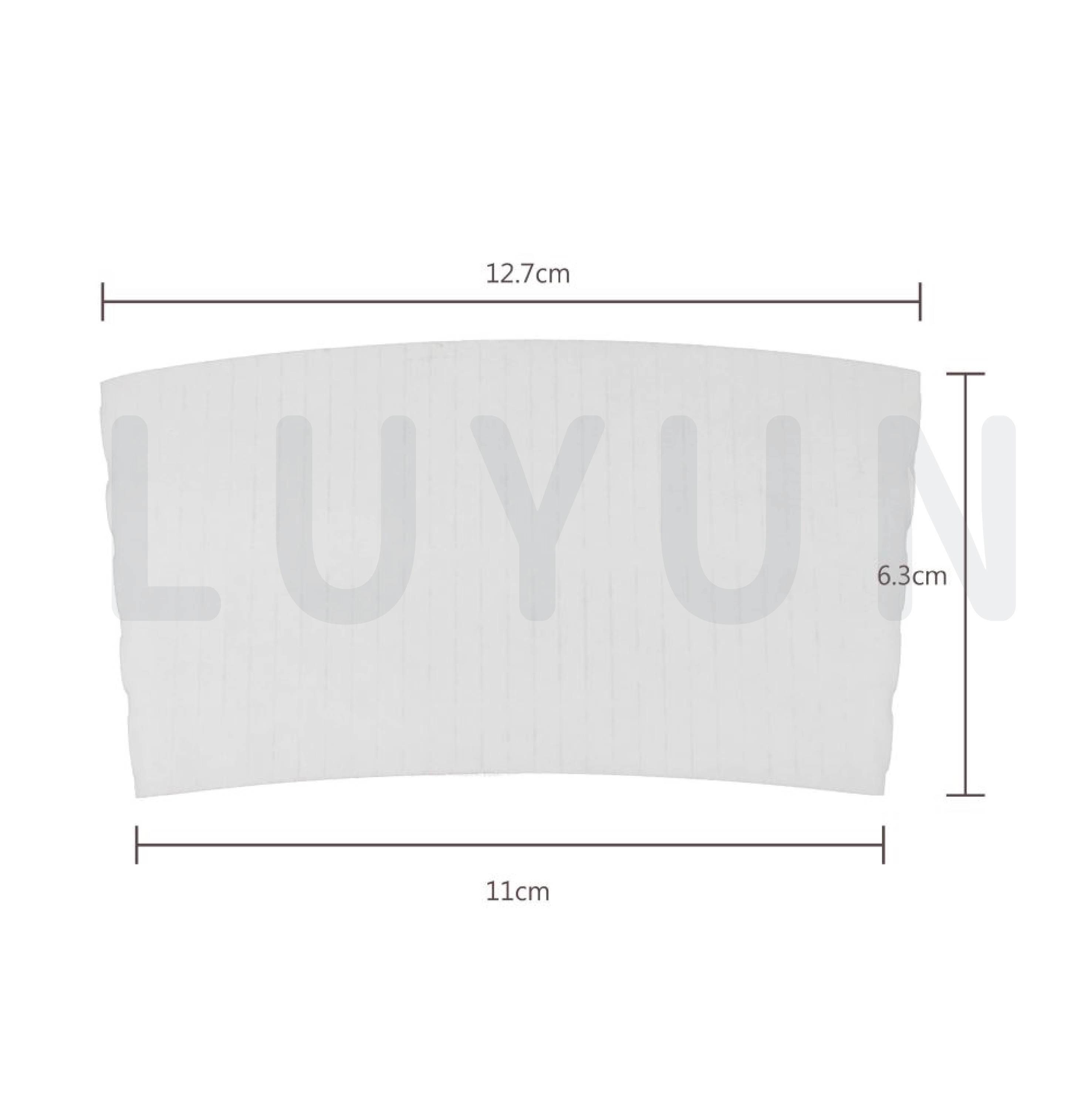 【現貨】【90口徑隔熱杯套-白牛皮】紙杯套 咖啡杯套 1000個/箱